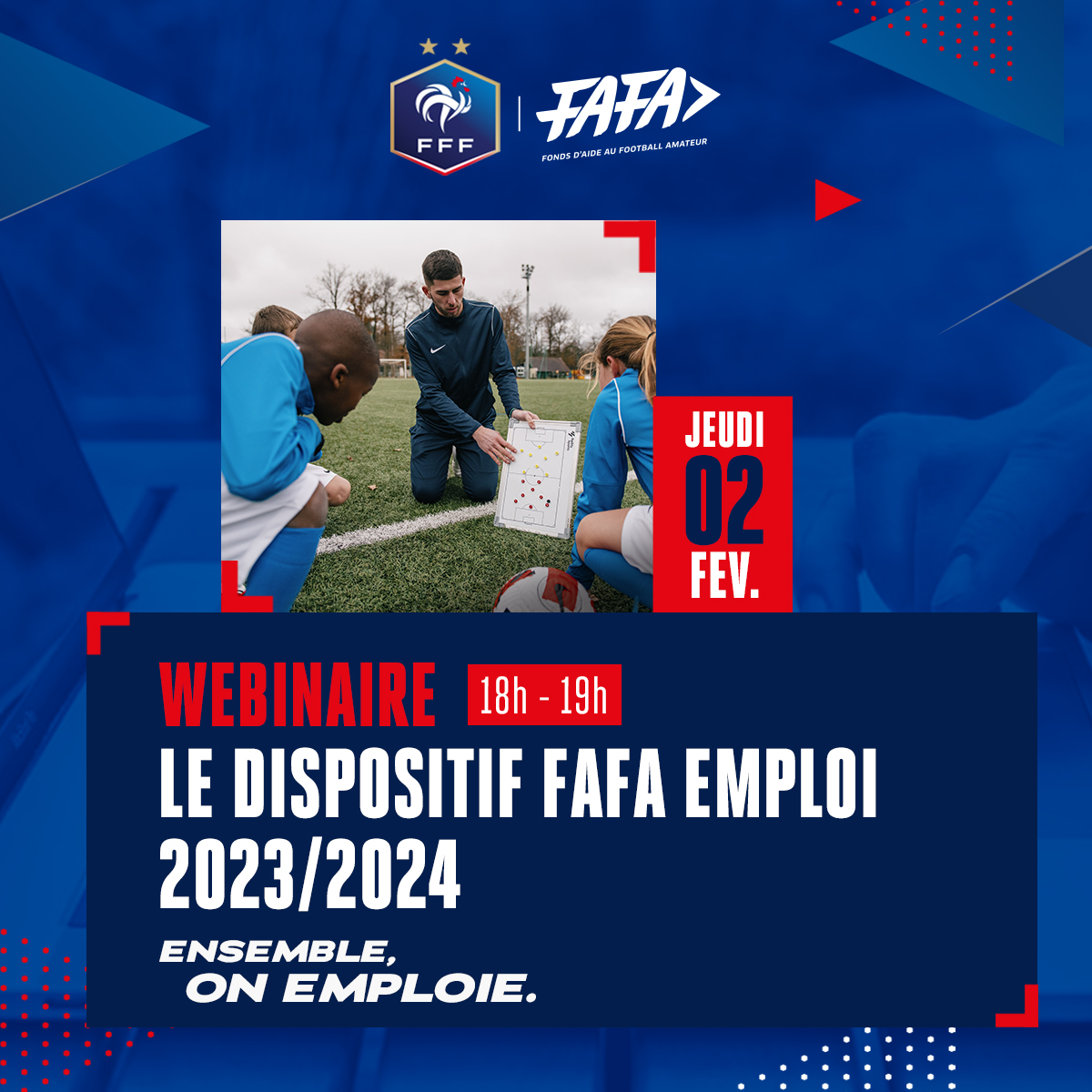 Dispostif FAFA emploi 2023/2024 – DISTRICT ARTOIS DE FOOTBALL